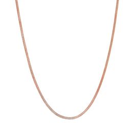 Glanzstücke München GLANZSTÜCKE MÜNCHEN Schlangenkette »GSM347« aus Sterling Silber roségold 38,0 cm Basiskette + 5,0 cm Verlängerung Flexible Schlangenkette in...