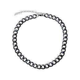 Urban Classics Edelstahlkette »Unisex Big Chain Necklace« black onesize Stilvolle Halsketten für jeden Anlass