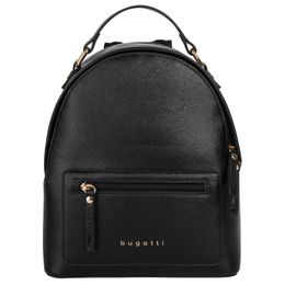Bugatti Cityrucksack »ELLA SAFFIANO« schwarz B/H/T: 23 cm x 28 cm x 11 cm B/H/T: 23 cm x 28 cm x 11 cm Höhe 28 cm x Breite 23 cm x Tiefe 11 cm