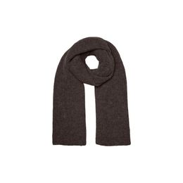 Véro Moda VERO MODA Strickschal »VMGILA RIB SCARF NOOS« Chocolate Torte Detail:Black melange