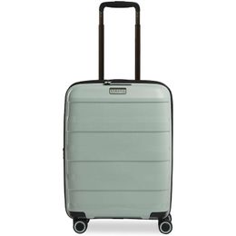 Stratic Hartschalen-Trolley »Straw + S, mint« 36 l 4 Rollen Handgepäck Reisekoffer Reisegepäck TSA-Zahlenschloss mint
