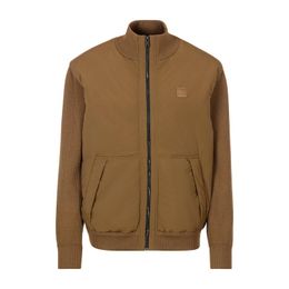 BOSS Orange Blouson »Kydalbrio« mit Strickärmeln Open Green368 S S Jacke von BOSS Orange Menswear