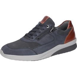 Waldläufer WALDLÄUFER Sneaker »K-Fabian« in Weite H (= sehr weit), Freizeitschuh, Halbschuh, Schnürschuh dunkelblau-cognac 7 (40,5) 7 (40,5) Sneaker mit...
