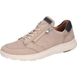 Waldläufer WALDLÄUFER Sneaker »Heiko« in Schuhweite H (= sehr weit), Freizeitschuh, Halbschuh, Schnürschuh hellbeige-blau 8 (42) 8 (42) Sneaker mit...