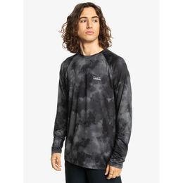 Quiksilver Langarmshirt »Training Tie-Dye« Black High Attitude Tie Dye M M Stoff: Stretchstoff