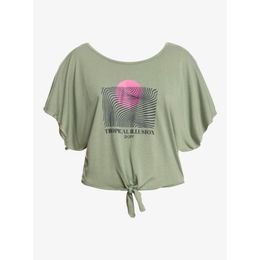 Roxy T-Shirt »Born To Be « Sea Spray XL XL Ärmel: kurzärmlig