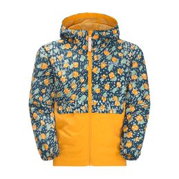 Jack Wolfskin Sommerjacke »VILLI JACKET K« mitKapuze dark-sea-all-over 104 104 Leichte Kinderjacke mit UV-Schutz