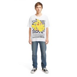 name it T-Shirt »NKMJAMISH POKEMON NREG SS TOP NOOS SKY« Bright White 146/152 146/152 Shirt von name it für Jungen