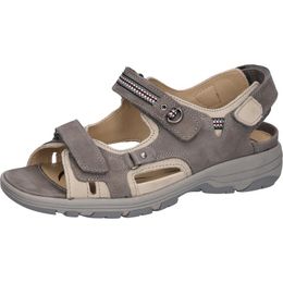 Waldläufer WALDLÄUFER Trekkingsandale »Herki«, Outdoorschuh, Sommerschuh, Keilabsatz, mit Leder-Innensohle, H-Weite taupe-hellbeige 7,5 (41) 7,5 (41) Sandale...
