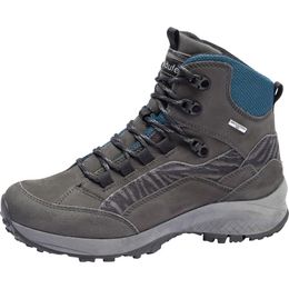 Waldläufer WALDLÄUFER Trekkingschuh »H-EMMA«, Outdoor, Schnürschuh, High-Top mit TEX-Membran, Weite H (sehr weit) grau-blau 8 (42) 8 (42) Outdoorboots mit...