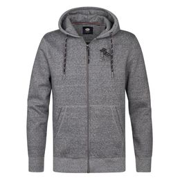 PETROL INDUSTRIES Zip-Up Hoodie male Grey size M