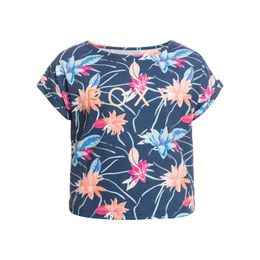 Roxy T-Shirt »Twinkle Song« Mood Indigo Rg Floral Flow 5(101-108cm) 5(101-108cm) Stoff: Baumwolljersey [140 g / m2]
