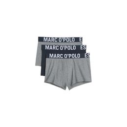 Marc O'Polo MARC O'POLO Trunk »Essentials« 3er Pack, mit Logobund, ohne Eingriff, elastisch nordic grey melange-dark navy XXL XXL Trunk von Marc O ́Polo