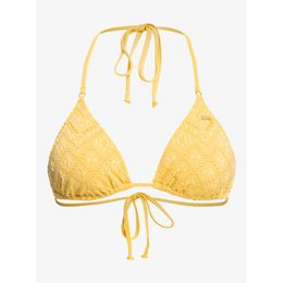 Roxy Triangel-Bikini-Top »Quiet Beauty« Ochre S - Cup B Cup B S Stoff: Weicher, ,...