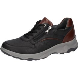 Waldläufer WALDLÄUFER Sneaker »H-MAX«, Halbschuh, Schnürschuh mit seitlichem Reißverschluss, H-Weite schwarz-cognac 8,5 (42,5) 8,5 (42,5) Trendiger Sneaker in...