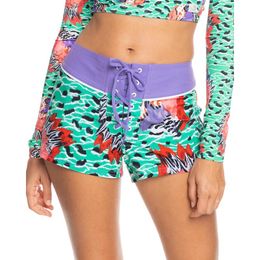 Roxy Boardshorts »Stella Jean x 2"« Holy Green Melie XL XL Stoff: 4-Way-Stretch-Mischgewebe...