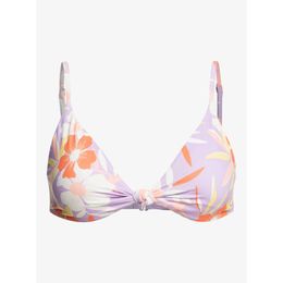 Roxy Triangel-Bikini-Top »Love The Surf Knot« Lavendula Tropical Trip S S - Cup B Cup B S Material: Weicher,...