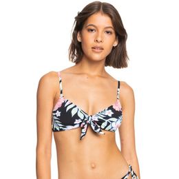 Roxy Triangel-Bikini-Top »Printed Beach Classics« Anthracite Easy Breezy S XS - Cup B Cup B XS Stoff: Weicher, ,...