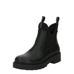 Calvin Klein Gummistiefel Damen Größe 39 schwarz / weiß Winterschuhe