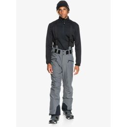 Quiksilver Snowboardhose »Plus« Black Heather M M 10K Quiksilver DryFlight Technologie für...