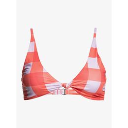Quiksilver Triangel-Bikini-Top »Womens« Cranberry Checked Out XL - Cup B Cup B XL Das Hauptmaterial besteht aus ECONYL , einem...
