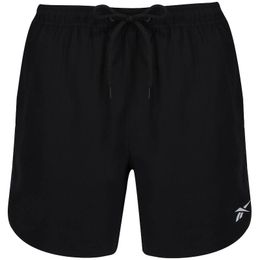 Reebok Badeshorts »"Yale"« mit Kordelzug und elastischem Bund, mit Logo, basic black M - N-Gr N-Gr M Herrenbadhose von Reebok