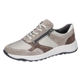 Waldläufer WALDLÄUFER Sneaker »K-JOHN«, Schnürschuh in Extraweite K für den besonders kräftigen Fuß grau-taupe 10 (44,5) 10 (44,5) Sneaker in Extrabreiter...