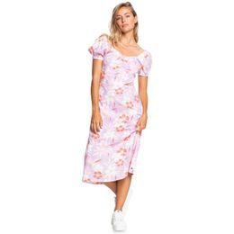 Roxy Sommerkleid »Canyon Moon Tropic« Lavendula Tropical Trip M - US-Größen US-Größen M Stoff: leichter, bedruckter Slub-Stoff aus...