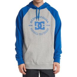 DC Shoes Kapuzensweatshirt »DC Star Pilot« Heather Grey/Turkish Sea S S Stoff: mittelschwerer BaumwollStoff