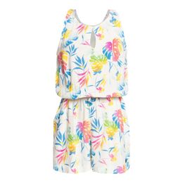 Roxy Playsuit »In The Mountain« Snow White Surf Trippin Rg 14(155-164cm) 14(155-164cm) Gewebe: Viskose-Gewebe [125 g/m2]