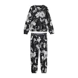 B by Ted Baker Pyjama Damen Gr&ouml;&szlig;e S grau / schwarz / wei&szlig; Winterkleid