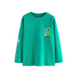 next Shirt Jungen Gr&ouml;&szlig;e 116 t&uuml;rkis / smaragd / neongr&uuml;n / schwarz / wei&szlig;