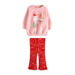 next Set girl Pink, Red size 12-18 mths