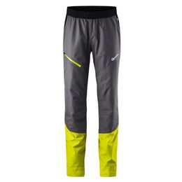 Fahrradhose Gonso "Save Pants Therm", Herren, Gr. XXL, Normalgr&ouml;&szlig;en, grau, 100% Polyester, Hosen Fahrradhose, Gef&uuml;tterte Regenhose f&uuml;r sehr kalte Wintertage auf dem Rad.