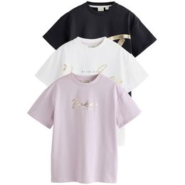 Baker By Ted Baker Shirt girl Purple, Black, White size 12 yrs