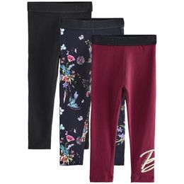 Baker by Ted Baker Leggings Mädchen Größe 116 marine / hellblau / rot / schwarz