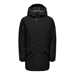Only & Sons Only & Sons Parka 'ONSCarl' Herren Gr&ouml;&szlig;e S schwarz