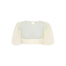Kr&uuml;ger Dirndl Kr&uuml;ger Madl Trachtenbluse Damen Gr&ouml;&szlig;e 36 beige / hellblau