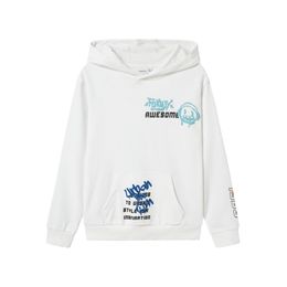 name it Sweatshirt 'NKMLUCIAN' Jungen Größe 158/164 hellblau / dunkelblau / schwarz / weiß