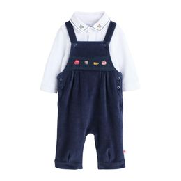 next Set Jungen Größe 56 navy / weiß