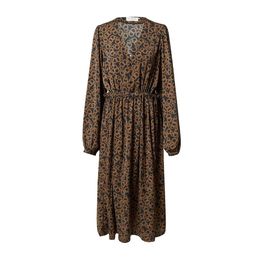 rosemunde Kleid Damen Größe 36 braun / hellbraun / schwarz Winterkleid
