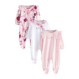 Baker By Ted Baker Pajamas kids Pink, White size 3-6 mths