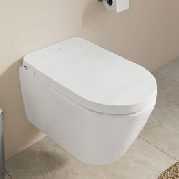 Duravit SensoWash Wand-Dusch-WC Compact mit WC-Sitz, 654000012004300, Compact
