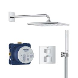 Grohe Precision Cube Unterputz-Duschsystem mit Thermostat, 34879000,