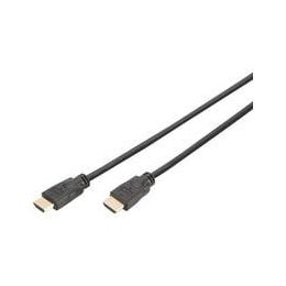Digitus HDMI Premium High Speed Anschlusskabel, mit Ethernet, UHD 4K schwarz, 5 Meter