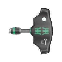 Wera 416 R Quergriff-Bits-Handhalter mit Rapidaptor Schnellwechselfutter, 1/4" x 45 mm (05023404001)