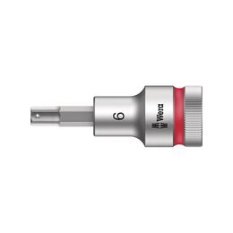 Wera 8740 C HF Zyklop Bitnuss mit 1/2"-Antrieb mit Haltefunktion, 6 x 60 mm (05003822001)