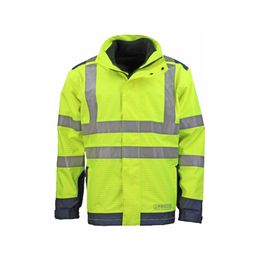 Wetter-,Flamm- u.Warnschutzjacke Gr.M gelb/blau Asatex (3850G/M)