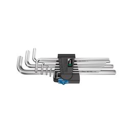 Wera 950/9 L Hex-Plus HF 1 Winkelschl&uuml;sselsatz, metrisch, gestellverchromt, mit Haltefunktion, 9-teilig (05022130001)