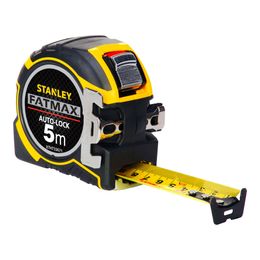 Stanley FatMax PRO Autolock Bandmaß 5m/32mm mit automatischer Arretierung und Gürtelclip, XTHT0-33671)